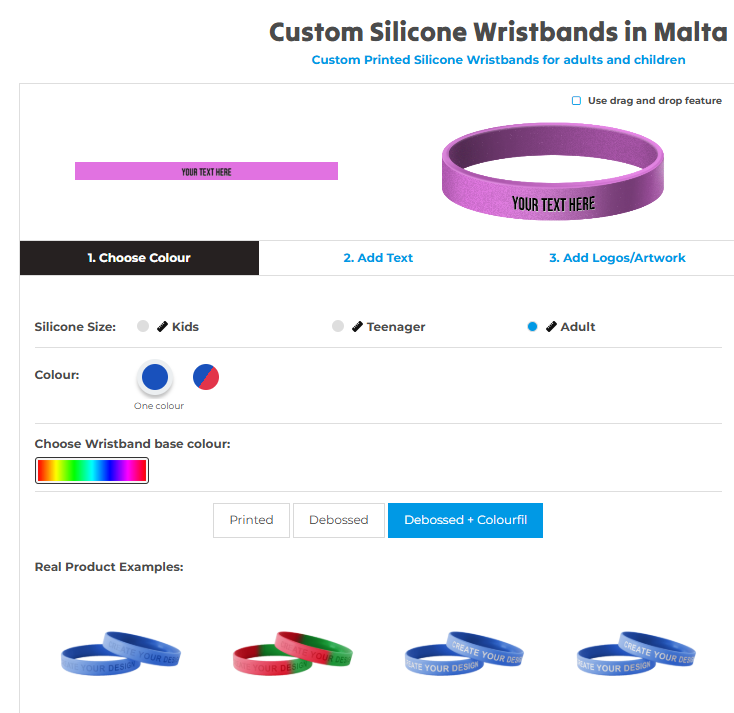 How to Design Custom Silicone Wristbands. Customized Charity Wristbands